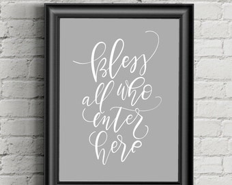 Enter here sign | Etsy