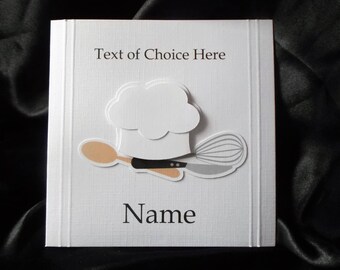 Chef thank you card | Etsy