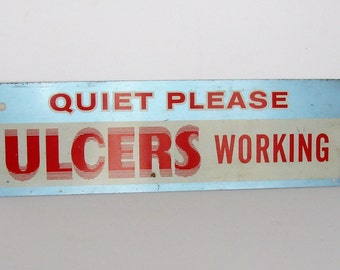 Quiet please sign | Etsy