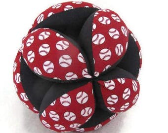 Crochet Pattern Baby Clutch Ball Toy makes a great baby