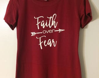 Faith over fear | Etsy