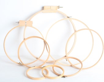 Large wooden hoops | Etsy