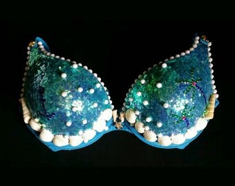 Sea shell bra | Etsy