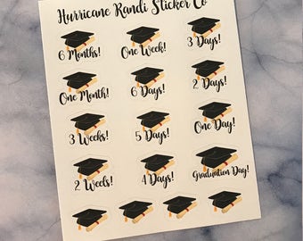 Graduation countdown | Etsy