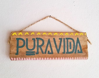 Pura vida sign | Etsy