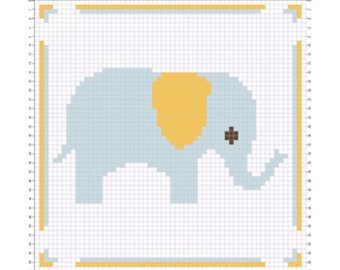 Elephant graph | Etsy