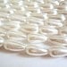 Bulk plastic teardrop pearl lot 80 pcs of 17 x 8 mm 100 pcs