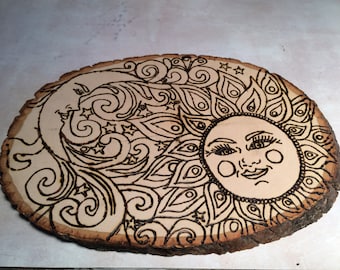 Wood burning art | Etsy