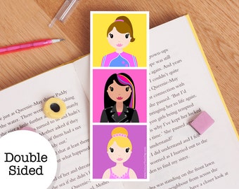 Bookmarks for girls | Etsy