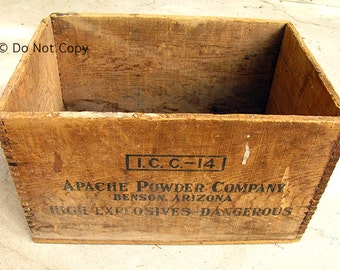 Dynamite crate | Etsy