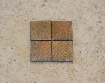 Bronze mosaic tiles | Etsy