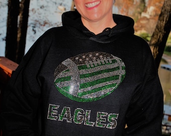 Eagles rhinestone | Etsy