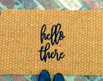Hello doormat | Etsy
