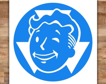 Unique vault boy decal related items | Etsy