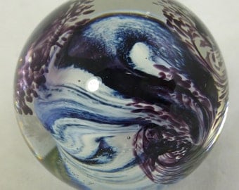Purple paperweight | Etsy