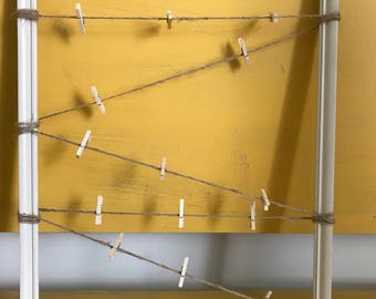 Clothespin frame | Etsy