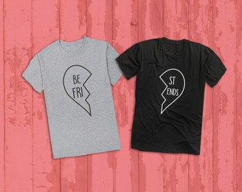 Best friend shirts for 2 | Etsy