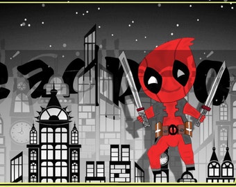 Deadpool baby | Etsy