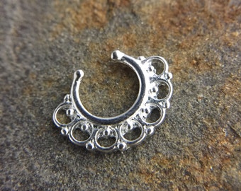 Fake tragus piercing | Etsy