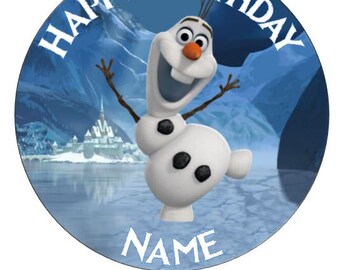 Olaf cake topper | Etsy