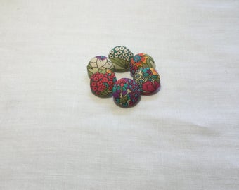 Liberty of London Fabric Bead Necklace DIY Kit