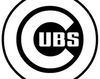 Cubs decal | Etsy