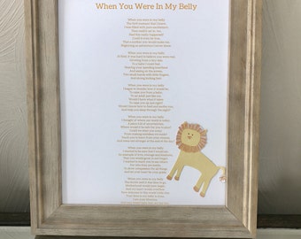 Pregnancy poem | Etsy