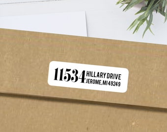 Classic house number | Etsy