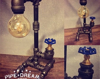 Pipe man lamp | Etsy