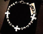 Cross bracelet | Etsy
