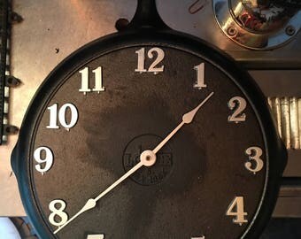 Cast iron clock | Etsy