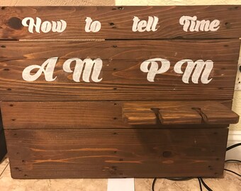 On Mountain Time Sign