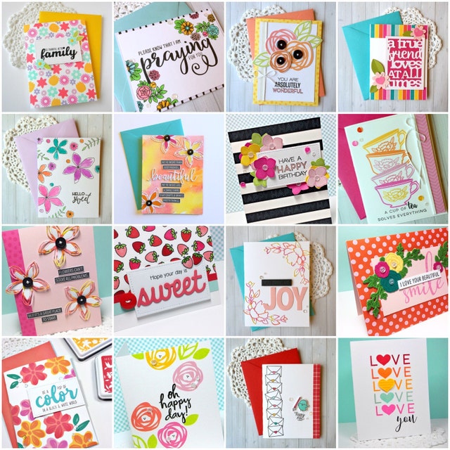 Simply Cheerful Greeting Cards Digital Prints & by justdandystudio