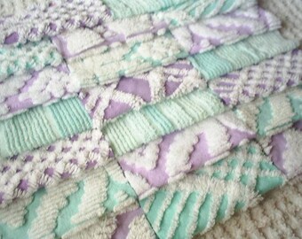 Purple teal fabric | Etsy