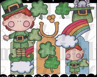 Leprechaun clip art | Etsy