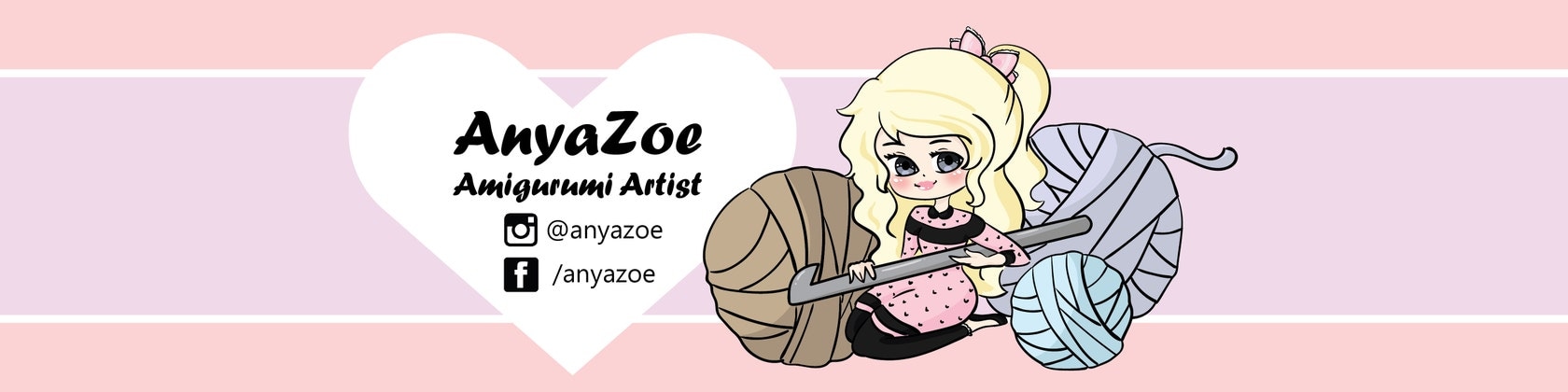 Amigurumi Artist by AnyaZoe on Etsy