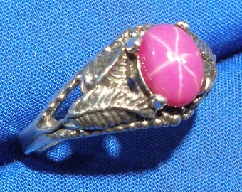 Star sapphire ring | Etsy