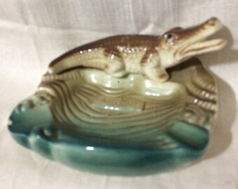 Ceramic alligator | Etsy