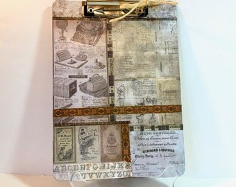 Vintage clipboard | Etsy