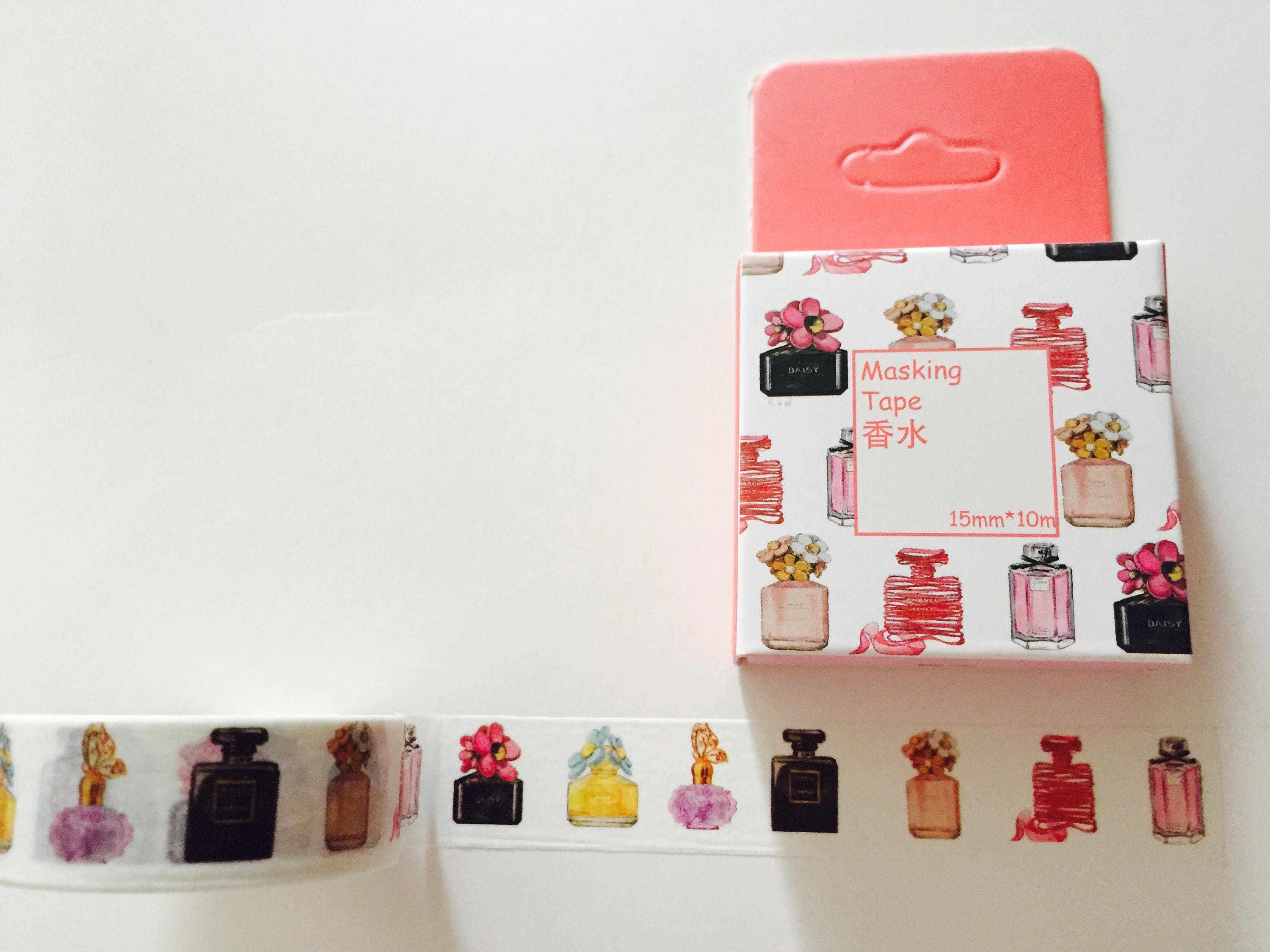 Perfume Bottles Boxed Washi Tape