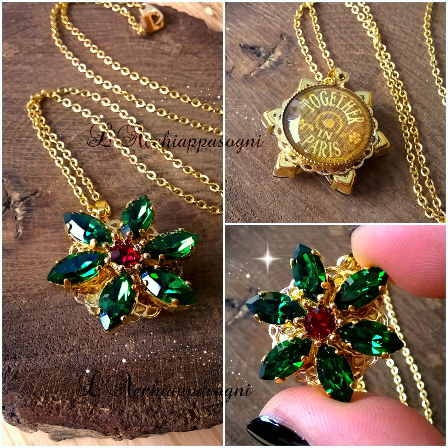 Anastasia Together In Paris Necklace Miniature Anastasia