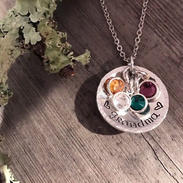 Personalized Hand Stamped Jewelry by ILLBECHARMED on Etsy