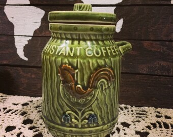 Instant coffee jar | Etsy