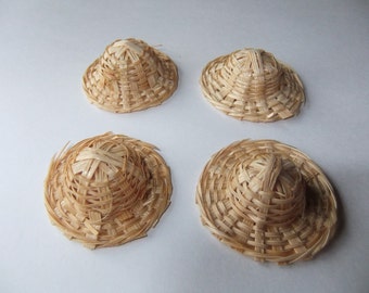 Miniature straw hat | Etsy
