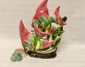 Vintage fish planter | Etsy