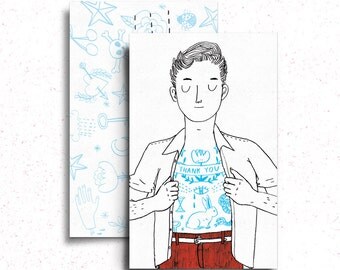 Patsy Cline Postcard/Mini Print