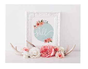 Be still printable | Etsy