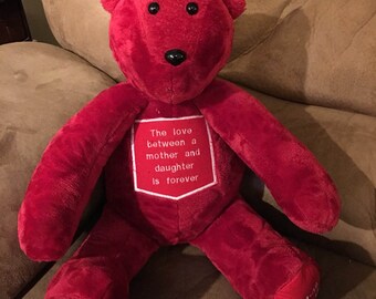 Memory bear | Etsy