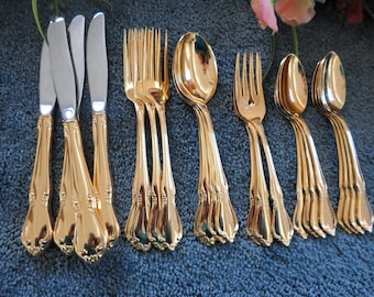 Gold flatware | Etsy
