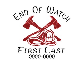 Firefighter cricut | Etsy